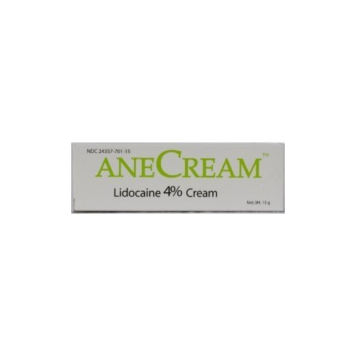 Anecream Lidocaine 4 Topical Anesthetic Pain Relief Cream 15g for sale ...