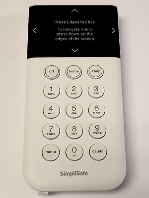 SIMPLiSAFE KP3W EN Wireless Security Keypad | eBay