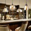 Glass Pendant Lights Modern Ceiling Lamp Bar Chandelier Lighting ...