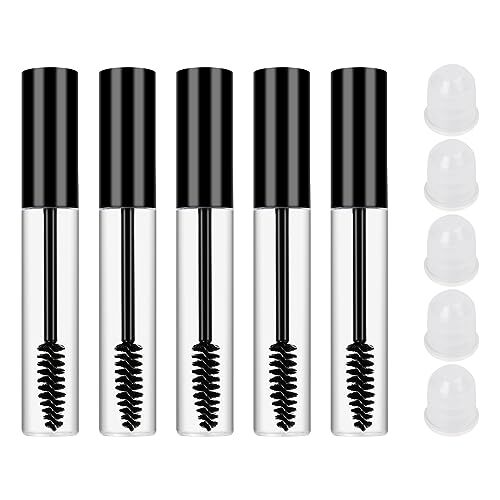 5Pcs Empty Mascara Tube,10ml Reusable Empty Mascara Tubes Set ...
