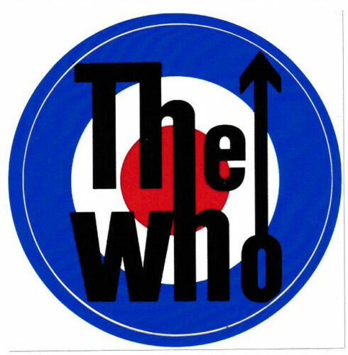 Large The Who Sticker Mod Revival Scooter Target Scooter Two Tone ...