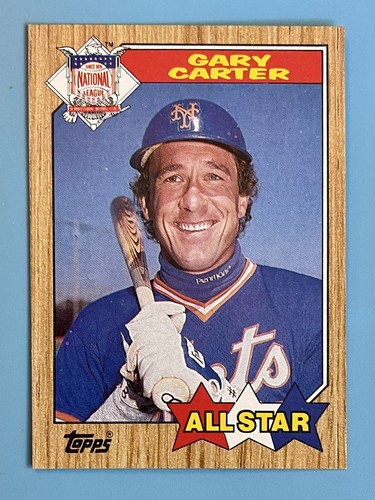 GARY CARTER 1987 Topps #602 New York Mets | eBay