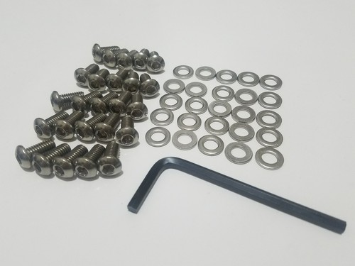 1949-1978 VW Bug Beetle Stainless Button Head Engine Sheet Metal Bolts ...
