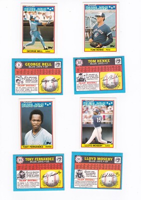 1988 Topps UK Mini baseball cards - individual player lots (UK00-PL) | eBay