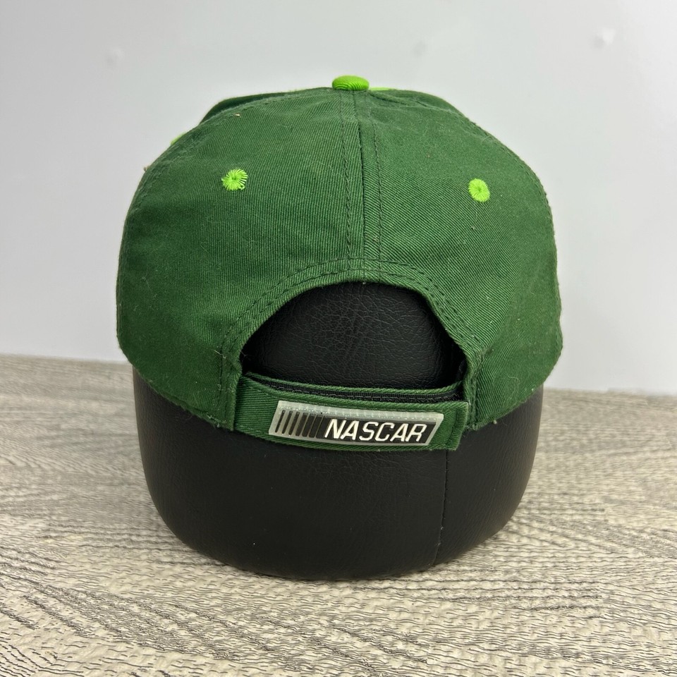 Vintage Y2K Nascar Hat Cap Strap Back Green Dale Earnhardt Jr. 88 ...
