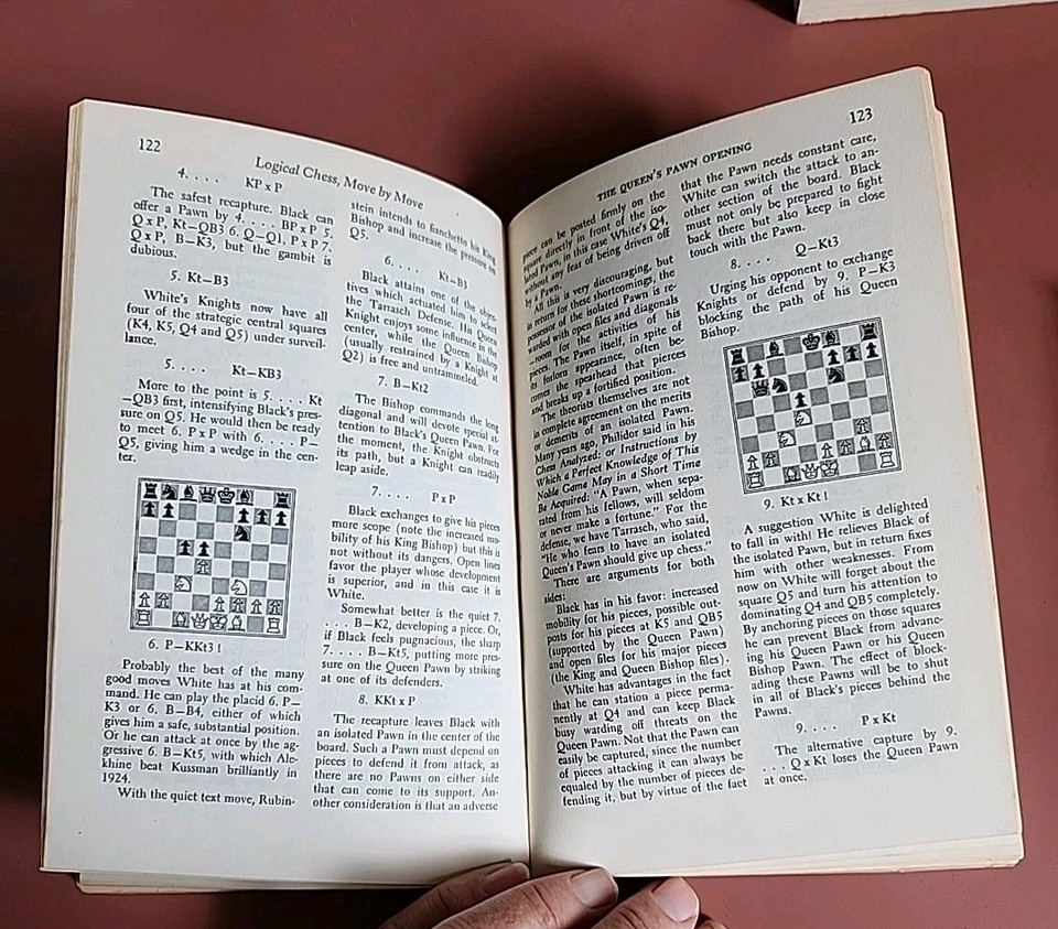 1957 Irving Chernev / Logical Chess Move by Move Paperback Book, Used ...