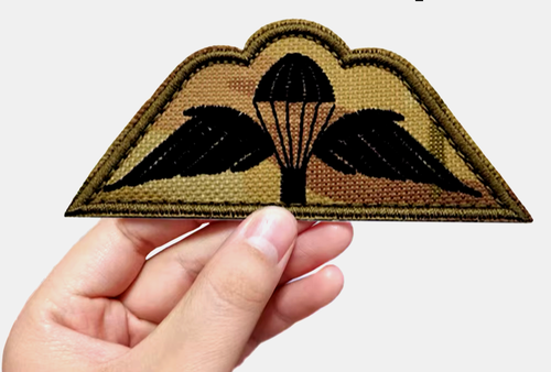 British Parachute Wings Official VELCRO® Multicam MTP Patch Combat Army ...