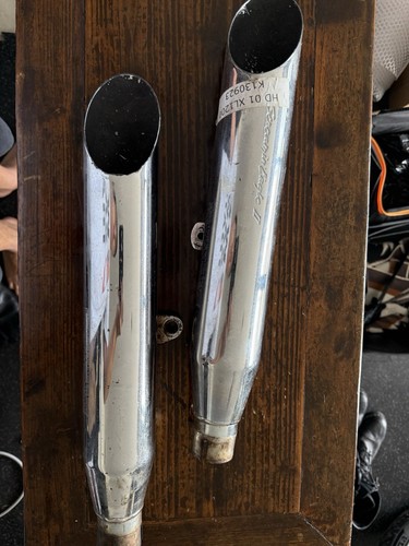 2002 Sportster 883/1200 Screaming Eagle II Slip On Mufflers Gutted ...