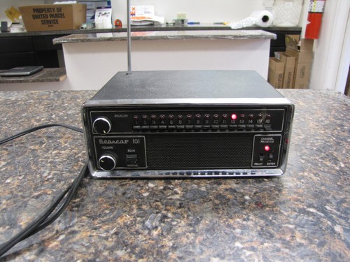 Vintage Electra Bearcat BC 101 Receiver Scanner - 16 Channel - Tested ...