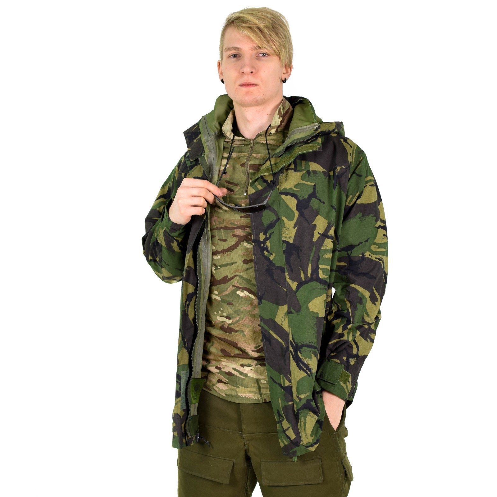 Genuine British Army Jacket DPM Woodland camo combat MVP goretex ...