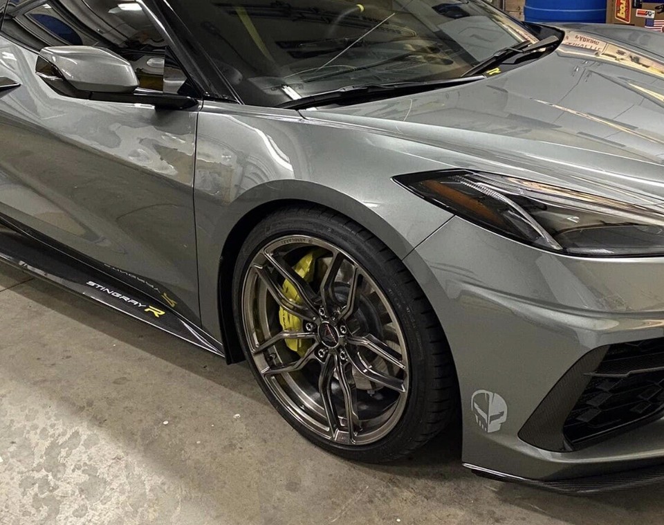 Set of (2) C8 Corvette Stingray R Racing IMSA Decal Sticker Z51 Z06 C8R ...