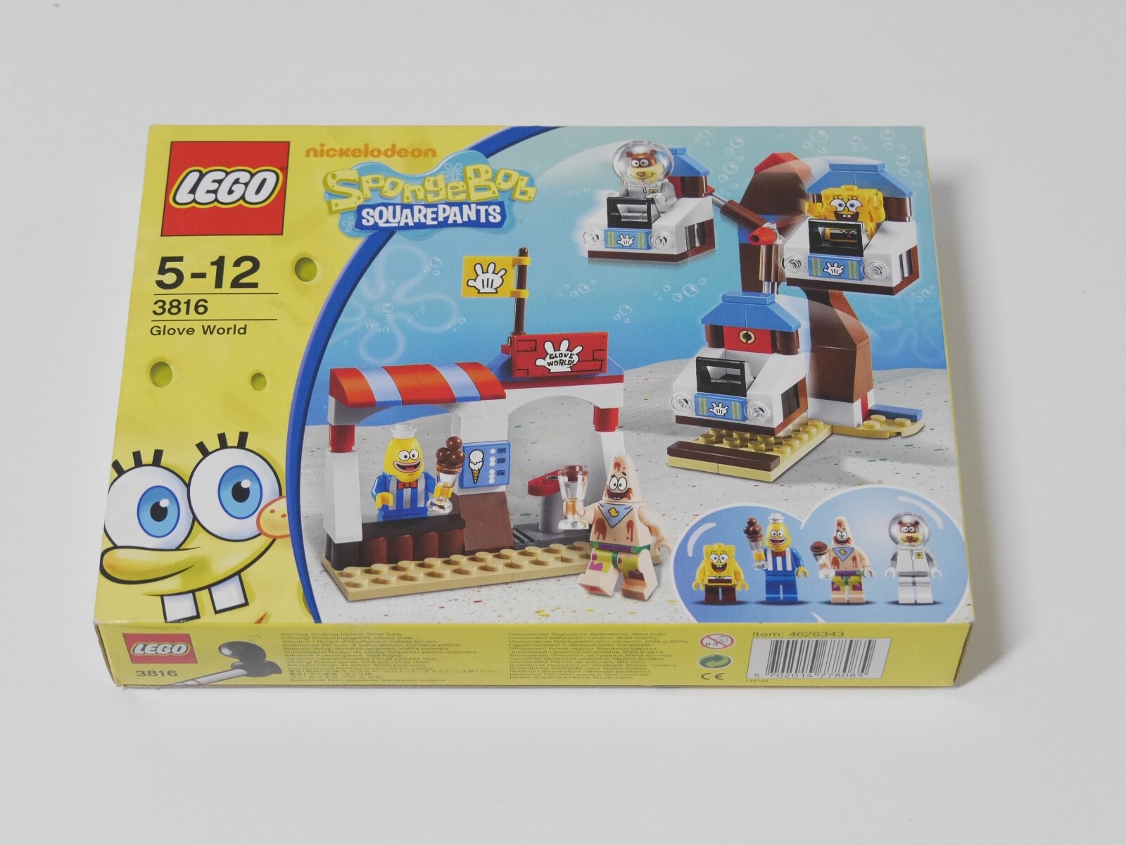 LEGO SpongeBob Schwammkopf: Glove World (3816) for sale online | eBay