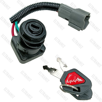 Starter Switch w/Keys 32771-31822 for Kubota L39 L45 L47 L48 M59 M62 ...