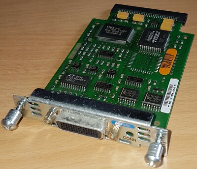 Cisco WIC - WIC-1T SERIAL INTERFACE CARD 800-01514-01J0 1600 2600 3600 ...