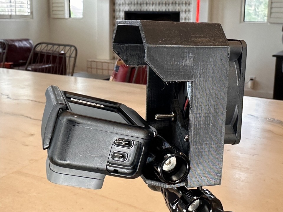 GoPro Cooling Fan Case Black | eBay