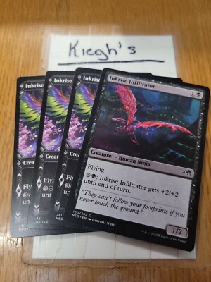 Mtg Inkrise Inflitrator x4 *3x Showcase* | eBay