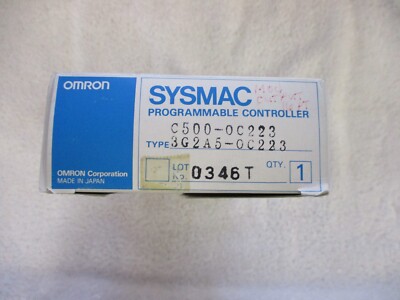 NIB Omron Programmable Controller 3G2A5-OC223 C500-OC223 | eBay