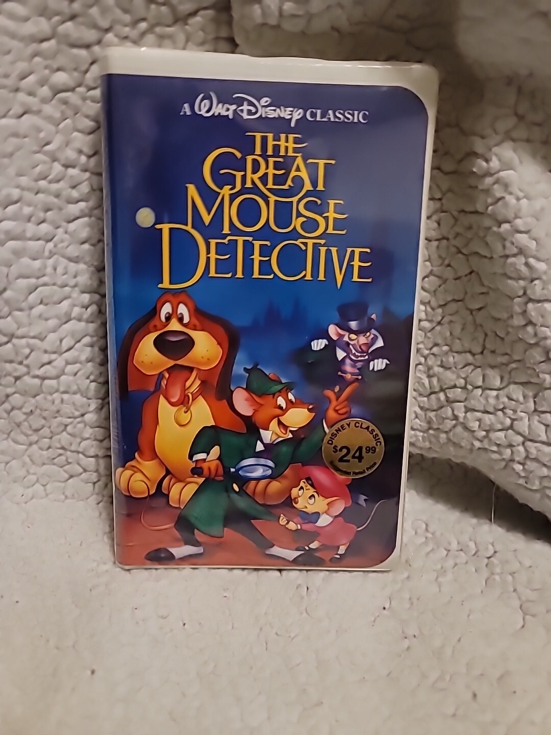 The Adventures of the Great Mouse Detective (VHS, 1992) for sale online ...