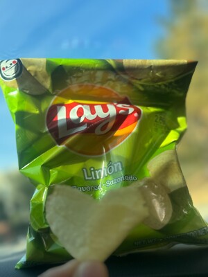 RARE Heart Shaped Limon Flavor Lays Chip | eBay