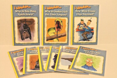 I Wonder... Set of 9 Science Readers Level A Grades 1-2 Remedia ...