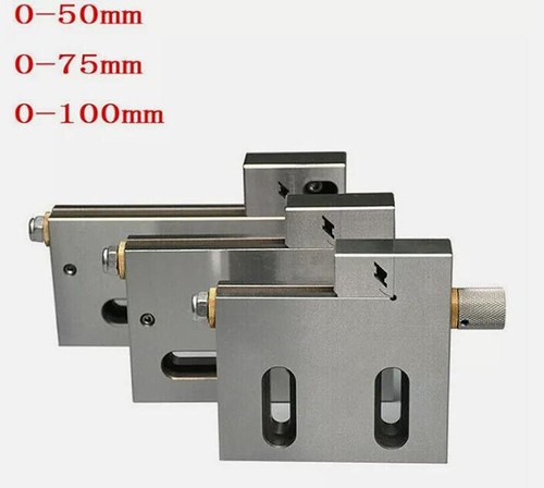 Wire EDM High Precision Vise Stainless Steel 2-4" Jaw Open CNC Wire Cut ...