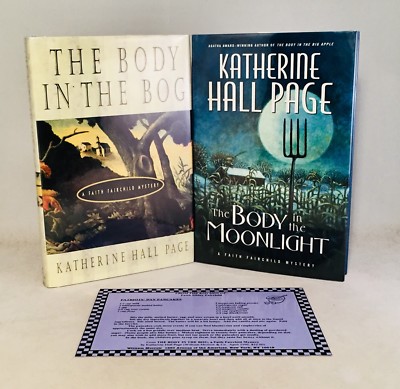 Katherine Hall Page-2 BOOKS!-BOTH SIGNED!-TRUE First/1st Editions!-Bog ...