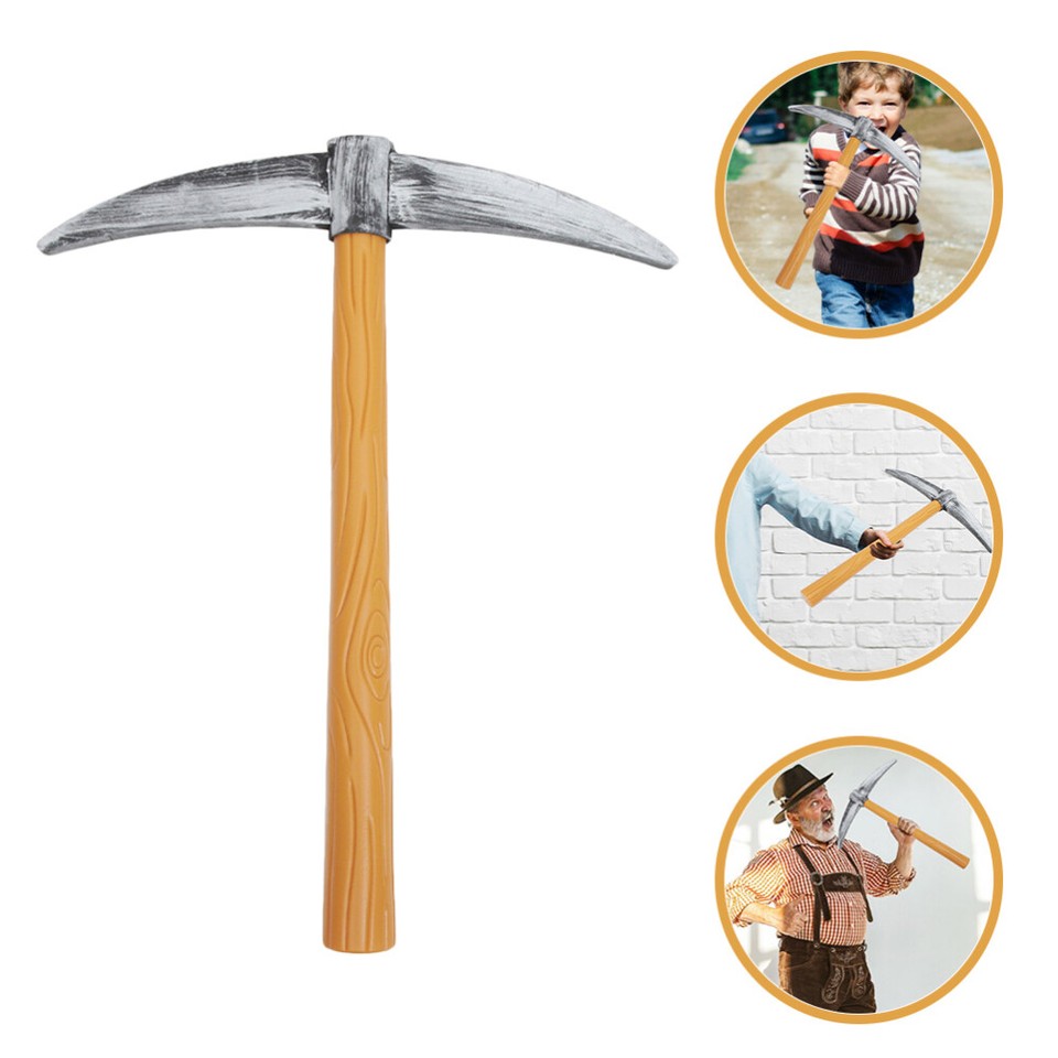 3 Pcs Pickaxe Shovel Stage Prop Picks Dwarf Costume Mattock Apparel | eBay