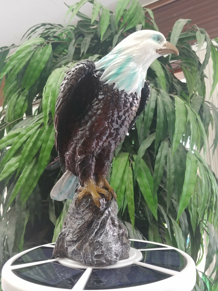 Flagpole Large Eagle Display Topper Finial Ball Hand Painted USA ...