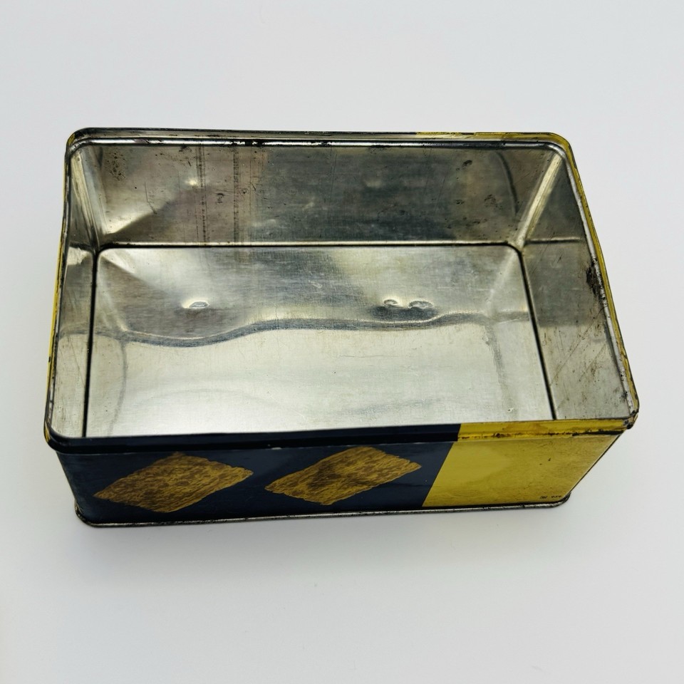 Vintage Delft Holland Che-Cri Cheese Crispies Metal Tin Box, Empty | eBay