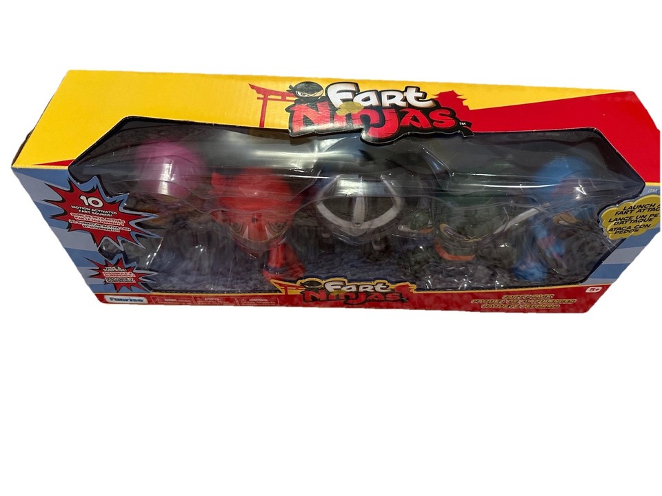 Funrise Fart Ninjas 5 Pack Farty-Pack 21664707555| eBay