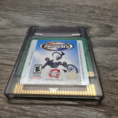 Mat Hoffman's Pro BMX Nintendo Game Boy Color GBC 2001 Cartridge Tested ...