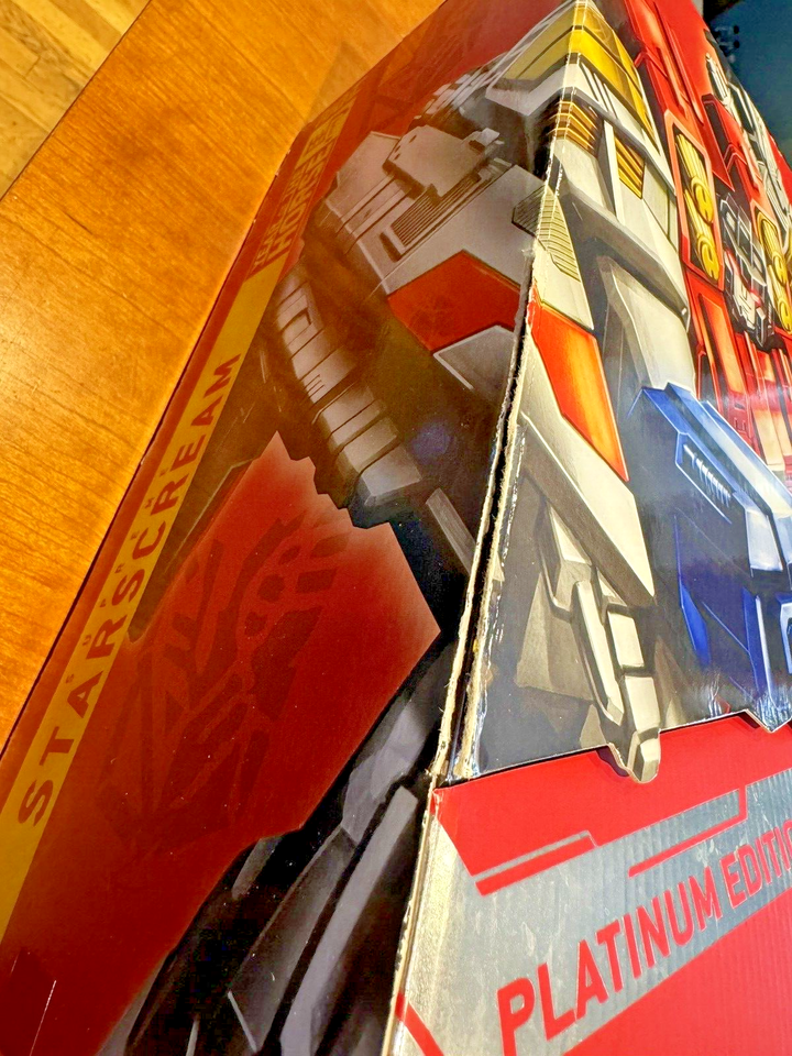 Transformers Supreme Starscream Platinum Edition Year Of The Horse New ...