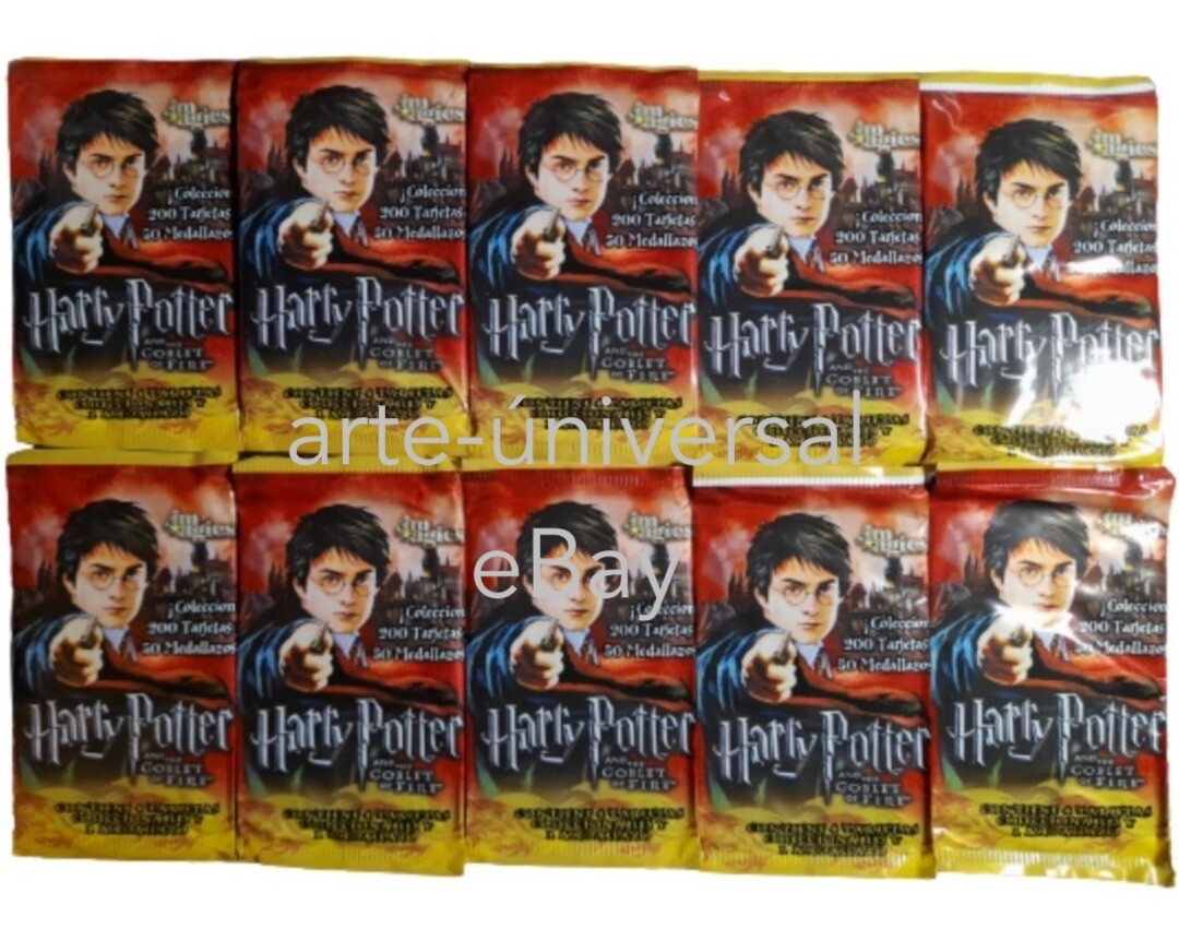 20 packs (80 cards 20 coins pogs) Harry Potter and the Goblet of Fire ...