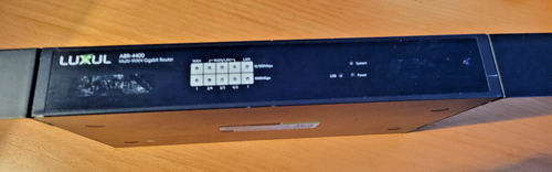 Luxul ABR-4400 AV Series Multi-WAN Gigabit Router w Rack Ears and Power ...