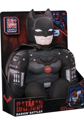Just Play The Batman Bashin’ Battler Buddy Plush Toy Lights And Sounds ...
