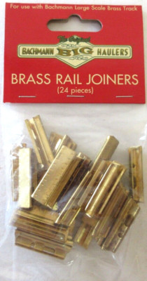 Bachmann 94657 G Brass Track Brass Rail Joiners (Pack of 24) NEW | eBay