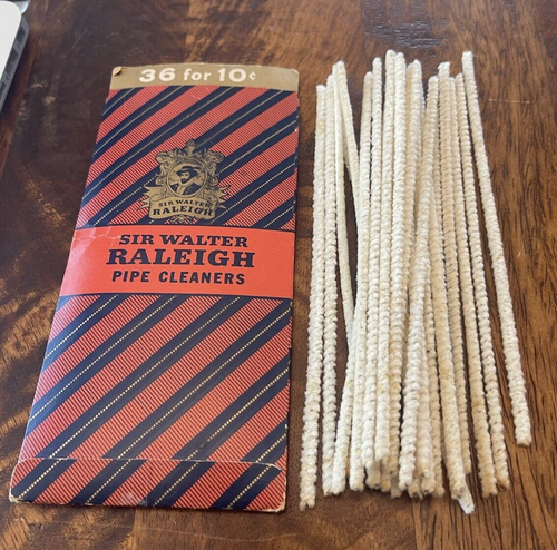 Vintage Pipe Cleaners Sir Walter Raleigh Pipe Cleaners 36 for 10 Cents ...