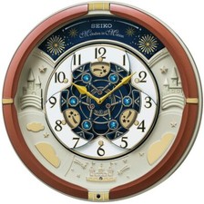 Official Seiko Wall Clock Karakuri Wave-symphony Am260a for sale online ...