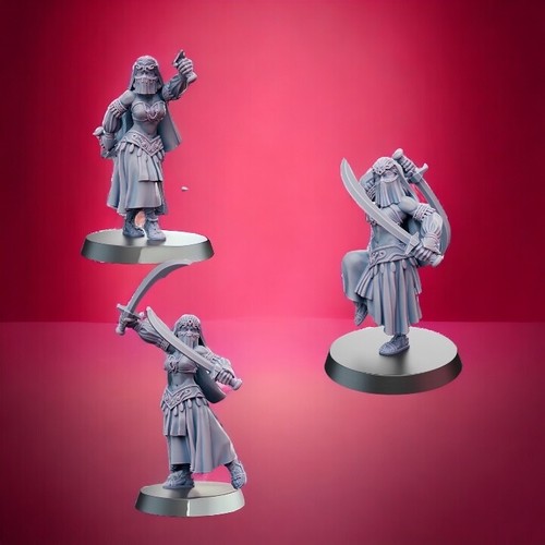 Easterling Blade Mistresses 28mm Fantasy Wargame & Display Miniatures ...