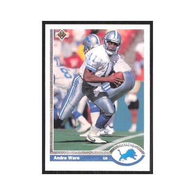 1991 Upper Deck Andre Ware Lions #301 | eBay