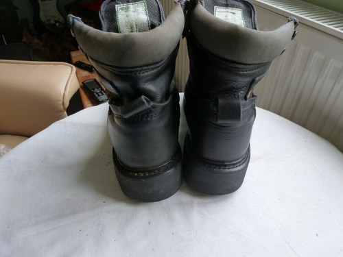 Retro Rare Wolverine Dual Shock Gore Tex Black Leather Mens Quality ...