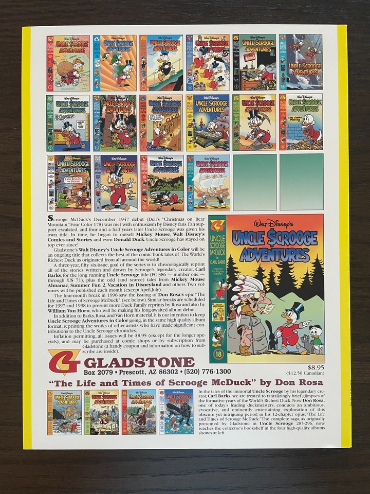 CARL BARKS LIBRARY UNCLE SCROOGE ADVENTURES IN COLOR #17 1997 | eBay