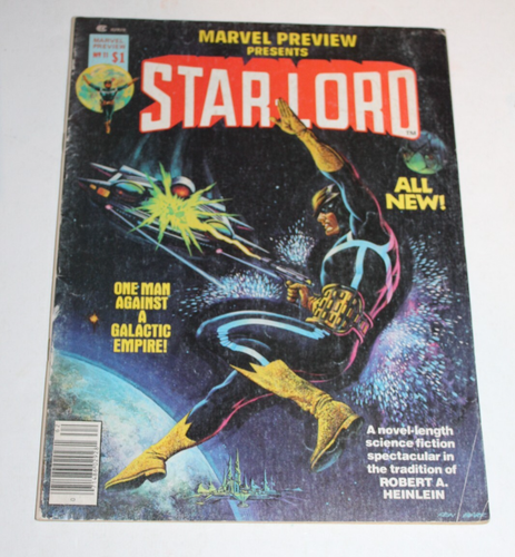 MARVEL PREVIEW #11 1977 Early 2nd Star Lord appearance KEY ISSUE GotG ...