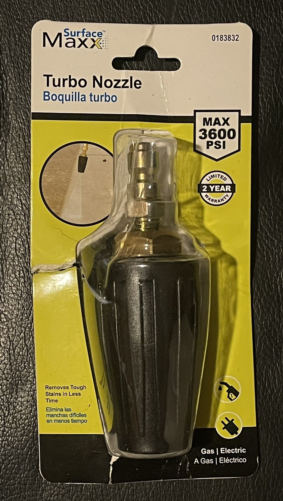SURFACE MAXX TURBO NOZZLE-3600 PSI-ITEM #0183832-PRESSURE WASHER-NEW | eBay