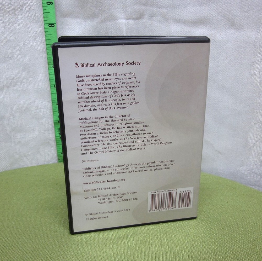 GOD’S FOOTSTOOL & FOOTPRINTS Ark of the Covenant DVD metaphor Michael ...