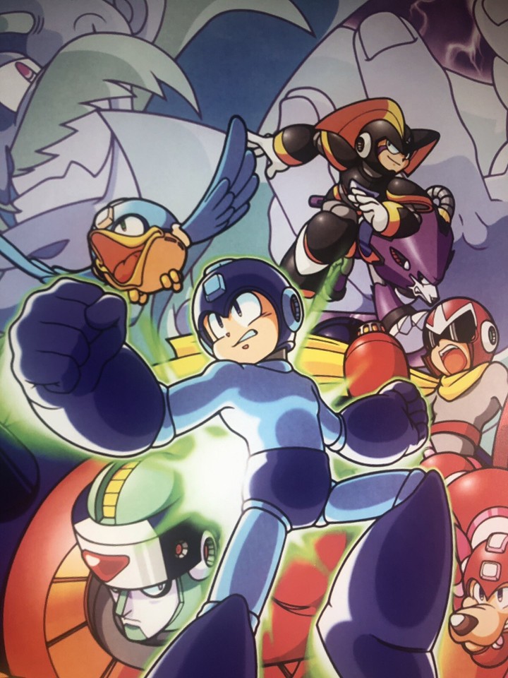 Megaman 8 Poster 12x16” Rockman Capcom Arcade Wall Print Retro Game ...