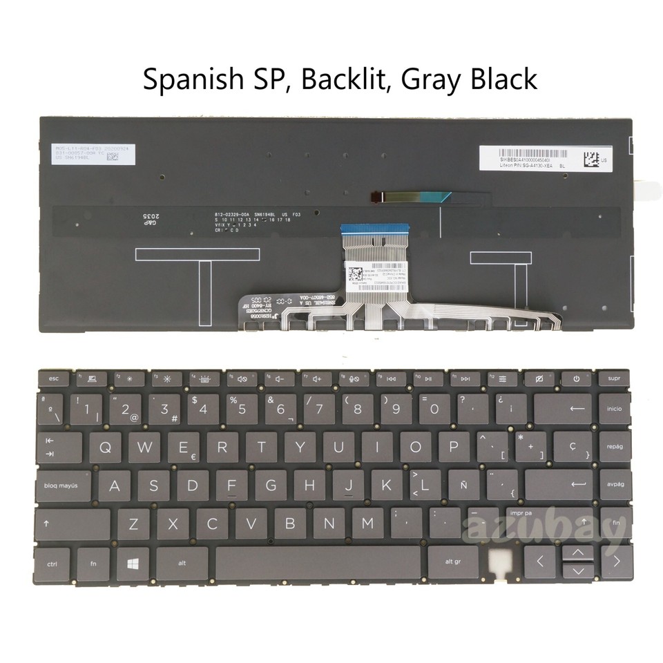 Laptop Keyboard For HP Spectre x360 14-ea 14-ea0000 14-ea1000 14-ea2000 ...