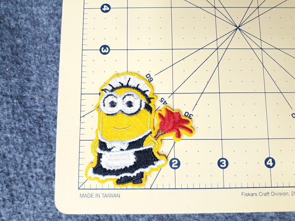 Despicable Me French Maid Minion Embroidered Iron On Sewing Patch | eBay