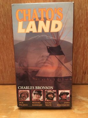 Chato's Land VHS western Charles Bronson Jack Palance half-breed Apache ...