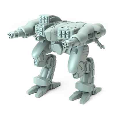 Bane Autocannon Posing Miniature Compatible with Battletech MWO | eBay